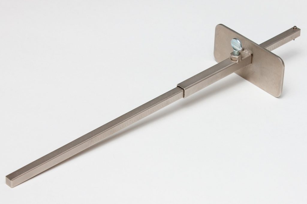 Rod Style Marking Gauge with Face Plate – Conklin Metal Industries