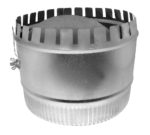 Flat Collar with Damper – Conklin Metal Industries