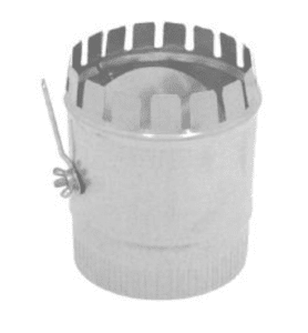 Spin In Collar for Metal w/ Damper – Conklin Metal Industries
