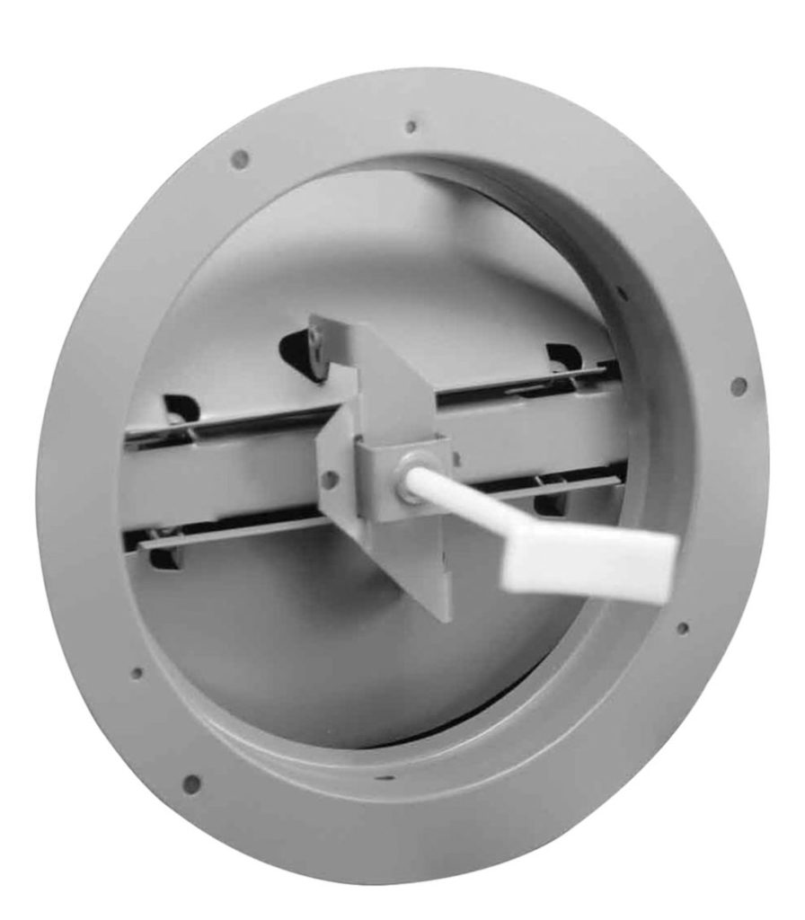 12 — Butterfly Damper for #16 Diffuser – Conklin Metal Industries