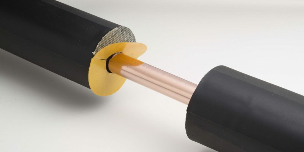 Aerocel Stay-Seal with Protape SSPT Elastomeric Tubing Insulation ...