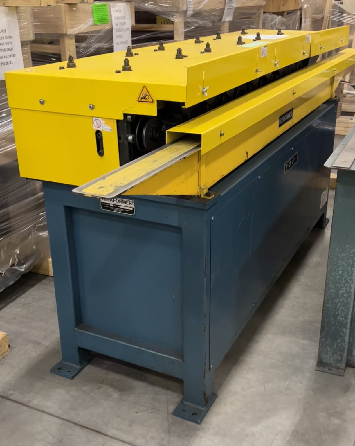 [SOLD] Used Lockformer TD (C Profile) Machine – Conklin Metal Industries