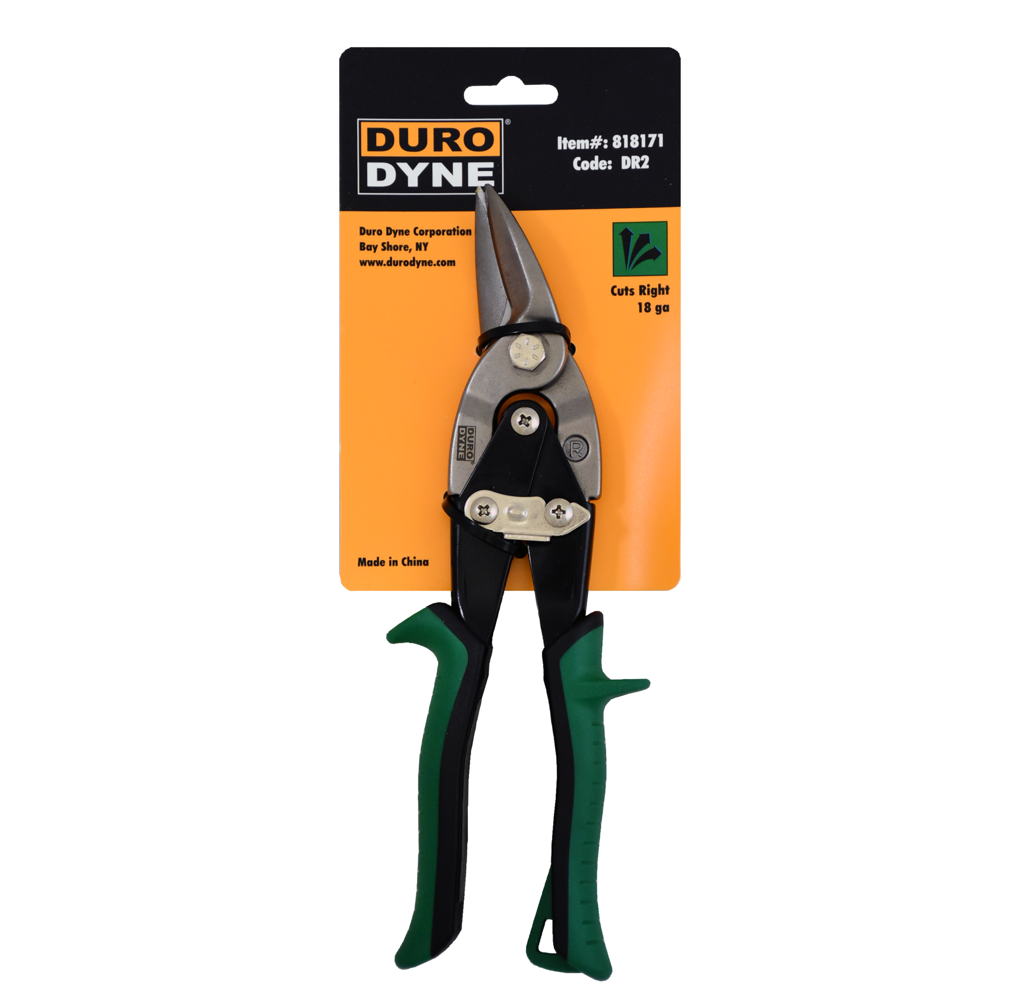 DR2 Green Handle (Cuts right) – Conklin Metal Industries