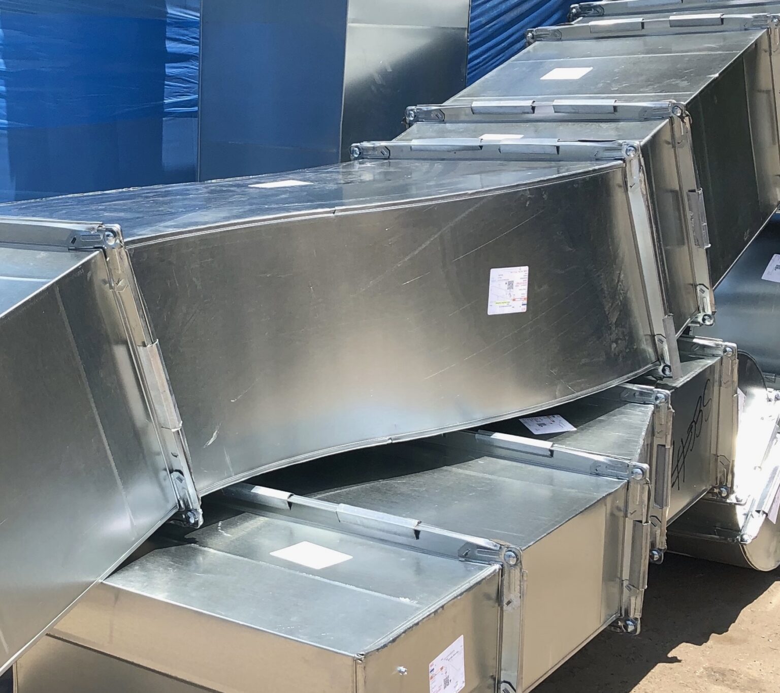 Rectangular Trunk Duct for HVAC Commercial Buildings – Conklin Metal ...